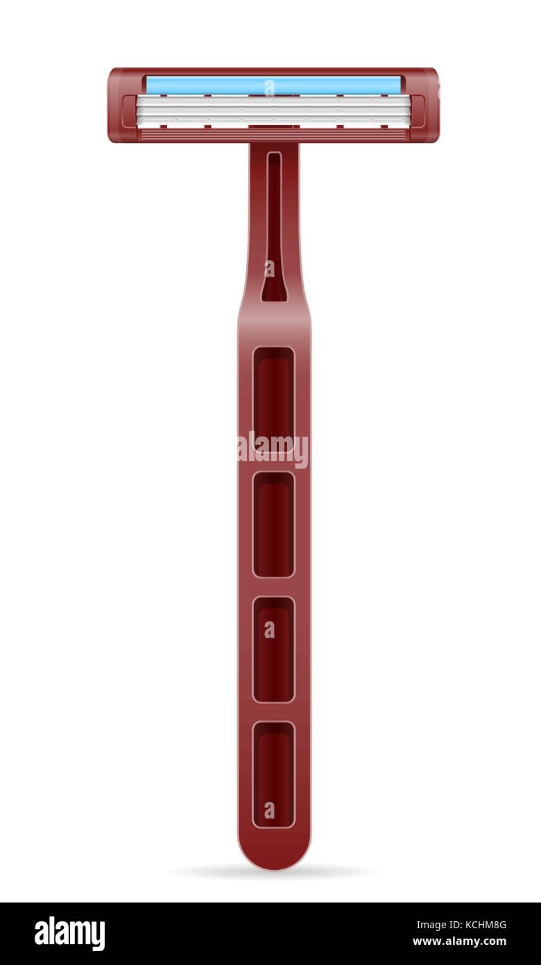 razor for shaving stock vector illustration isolated on white ...