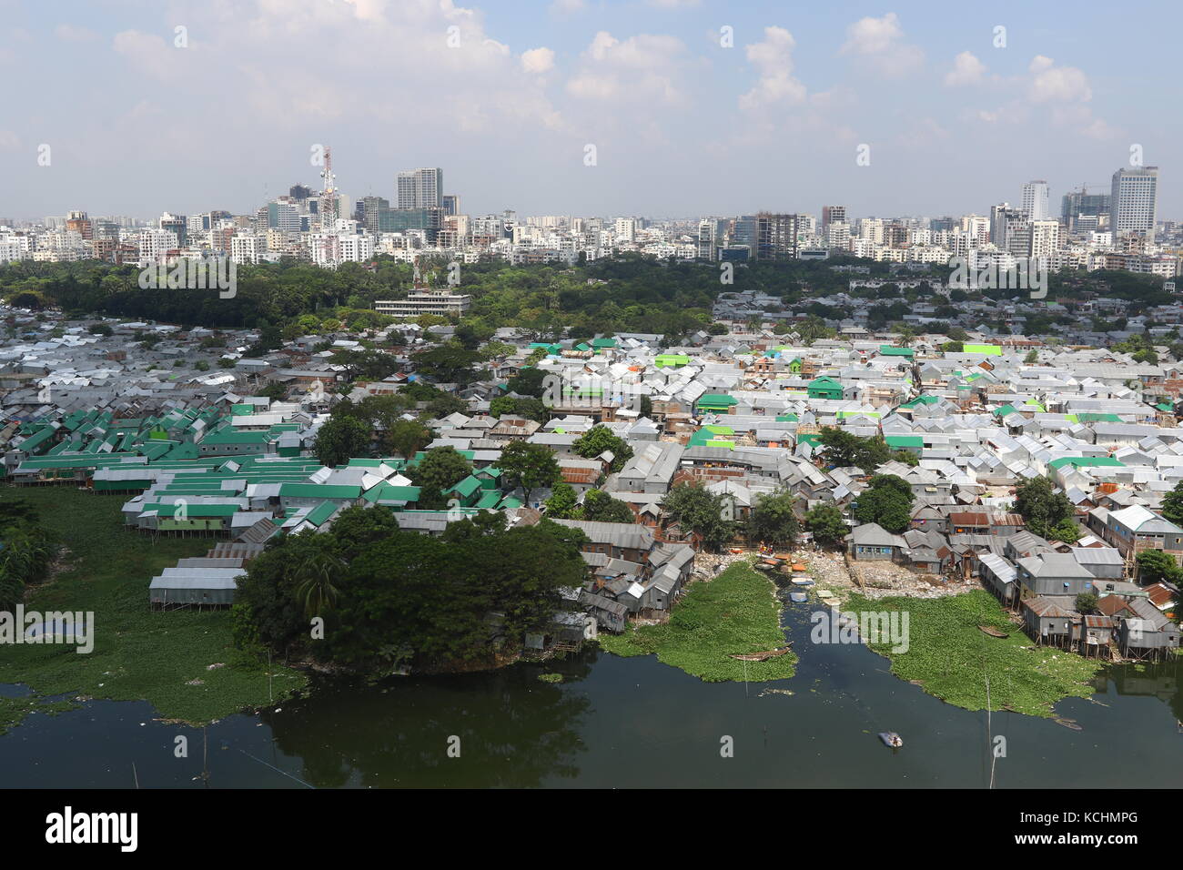 Dhaka aerial view hi-res stock photography and images - Alamy