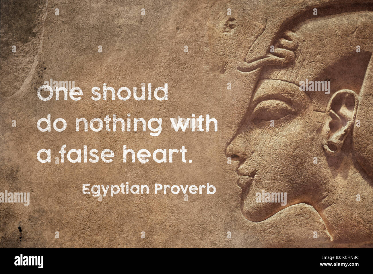 Ancient egyptian proverb citation hi-res stock photography and images ...