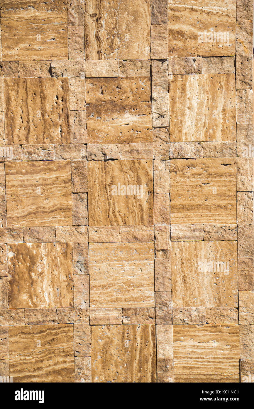 Decorative cubic stone wall as background texture Stock Photo - Alamy