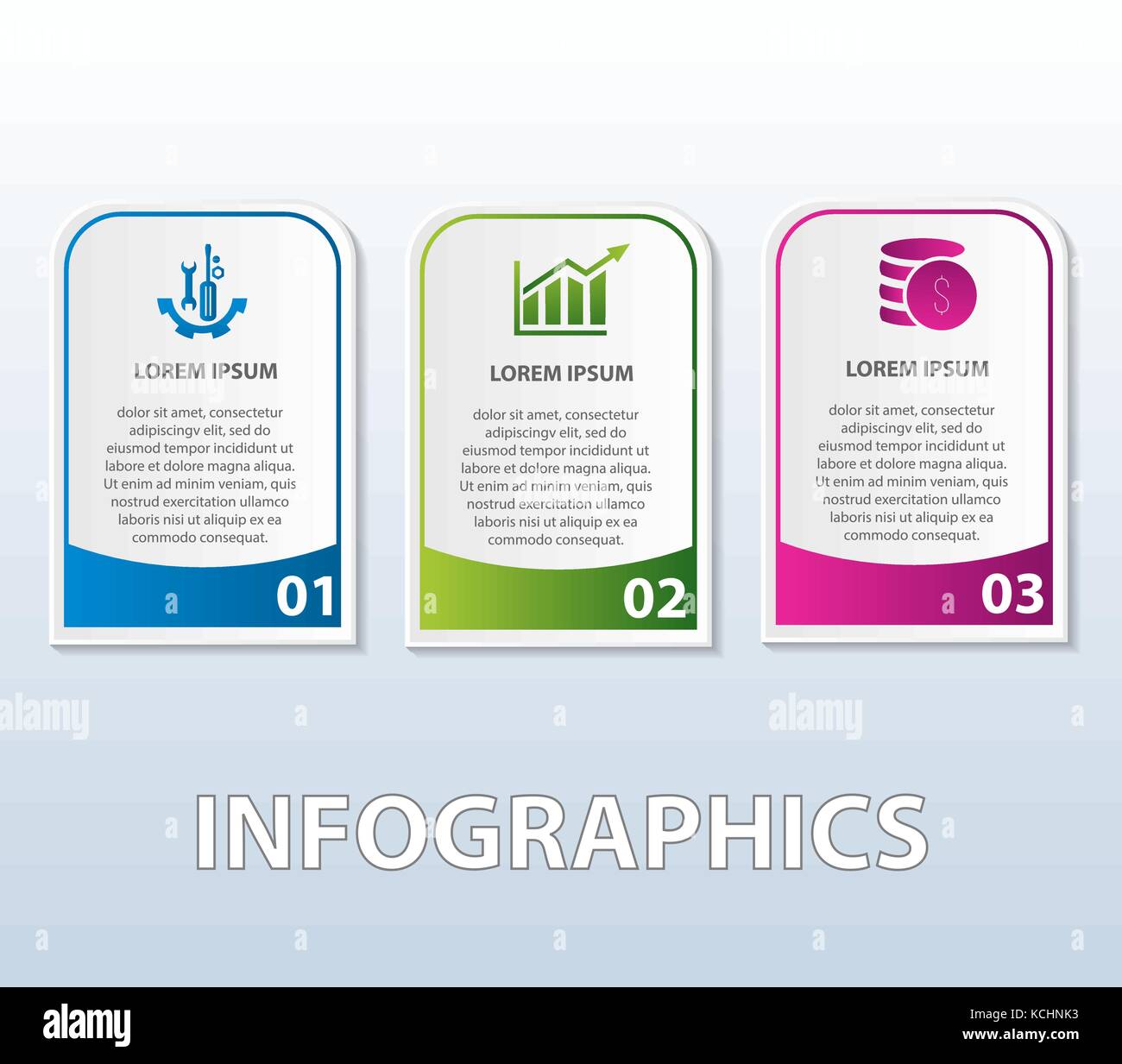 Vector illustration. Template of infographics in the form of rectangle ...