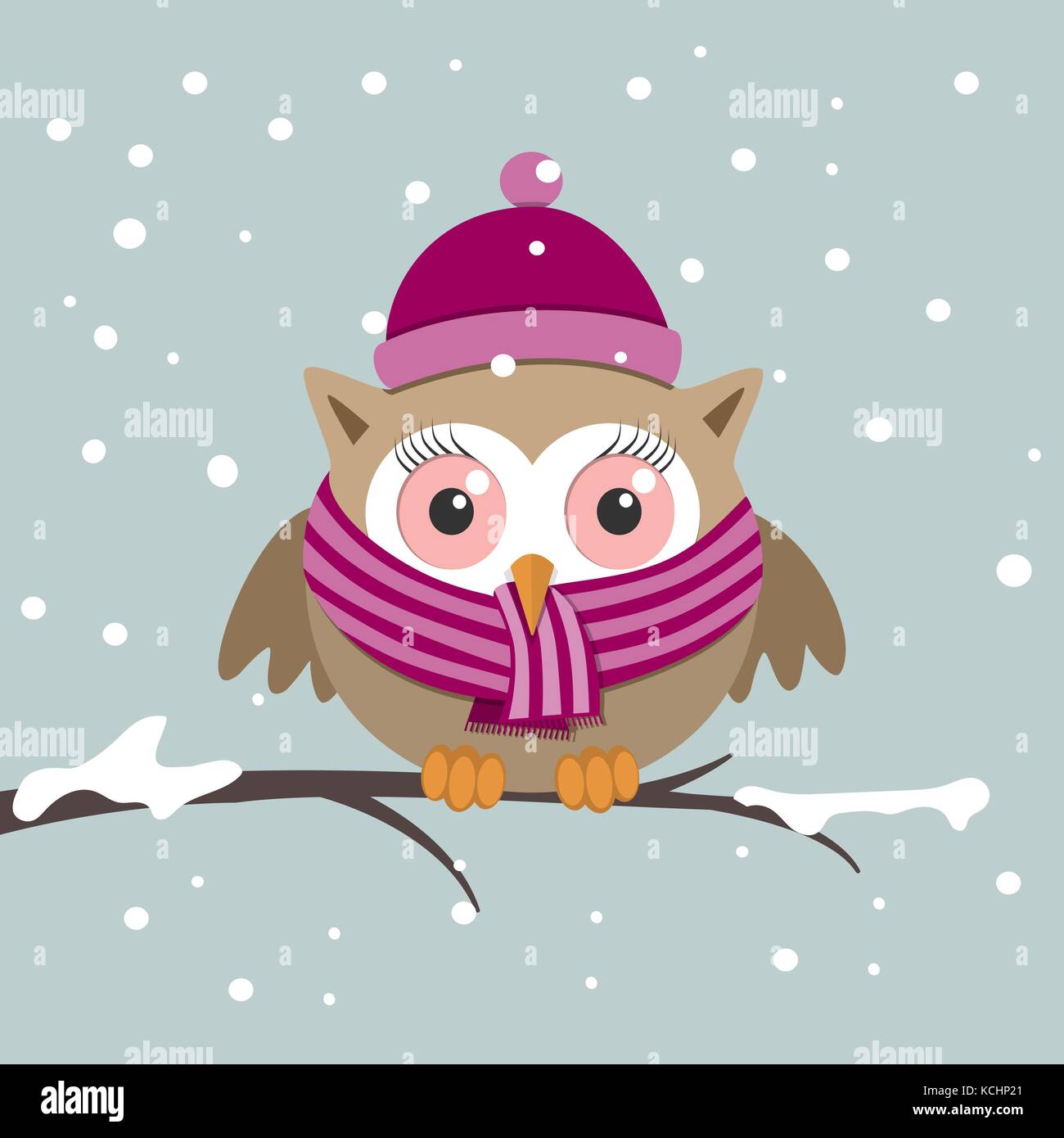 Cold grey winter day Stock Vector Images - Alamy