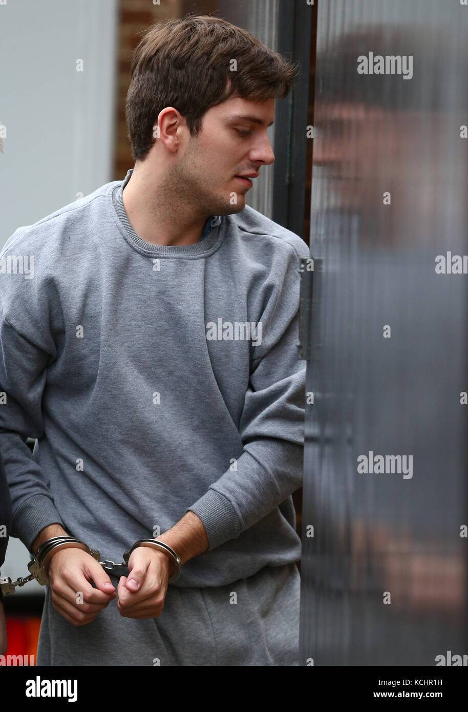 Daryll Rowe arrives at Lewes Crown Court. Rowe is accused of ...