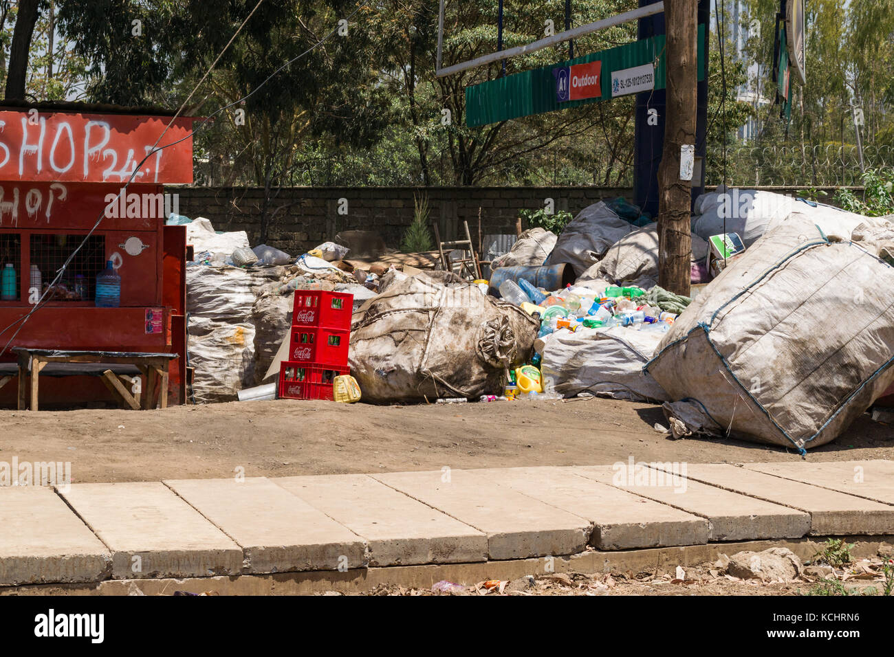 Waste africa hi-res stock photography and images - Alamy