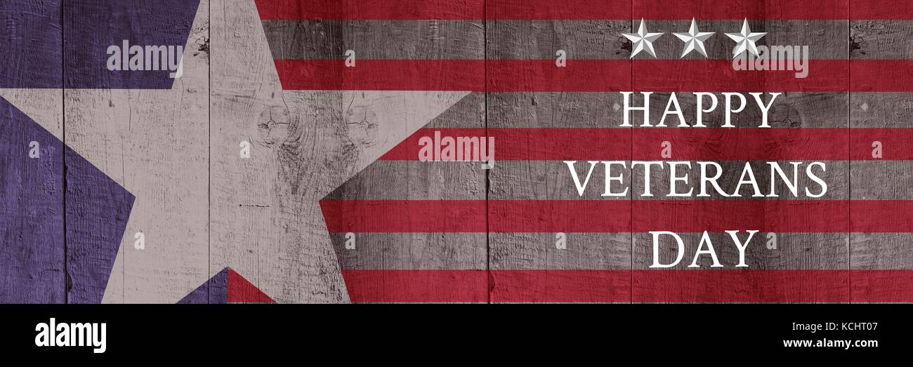 Digital composite of veterans day flag Stock Photo - Alamy
