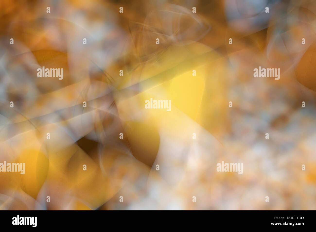 Orange abstract background blurred round objects Stock Photo - Alamy