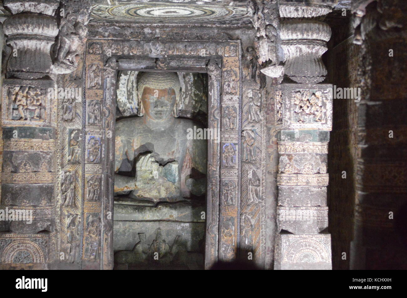 Ajanta caves, India Stock Photo - Alamy