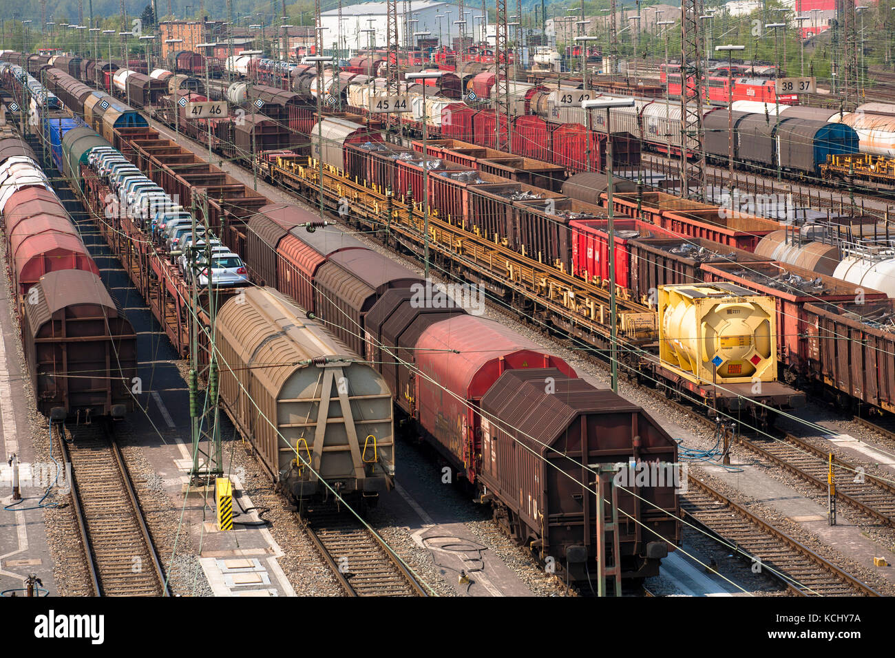 Railroad Shunting Yard Stock Photos & Railroad Shunting Yard Stock ...