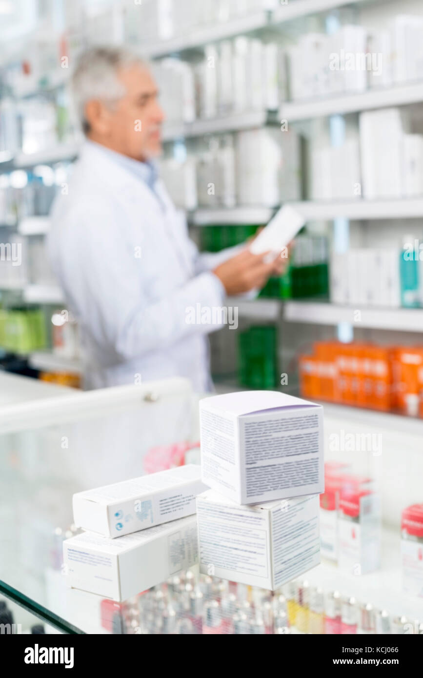 Medicine Boxes Pharmacy High Resolution Stock Photography and Images ...