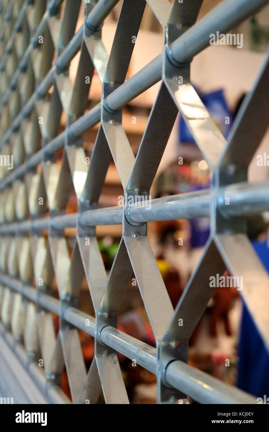 Vertical Photo of Stainless Steel Roller Shutter Door in Perspective ...
