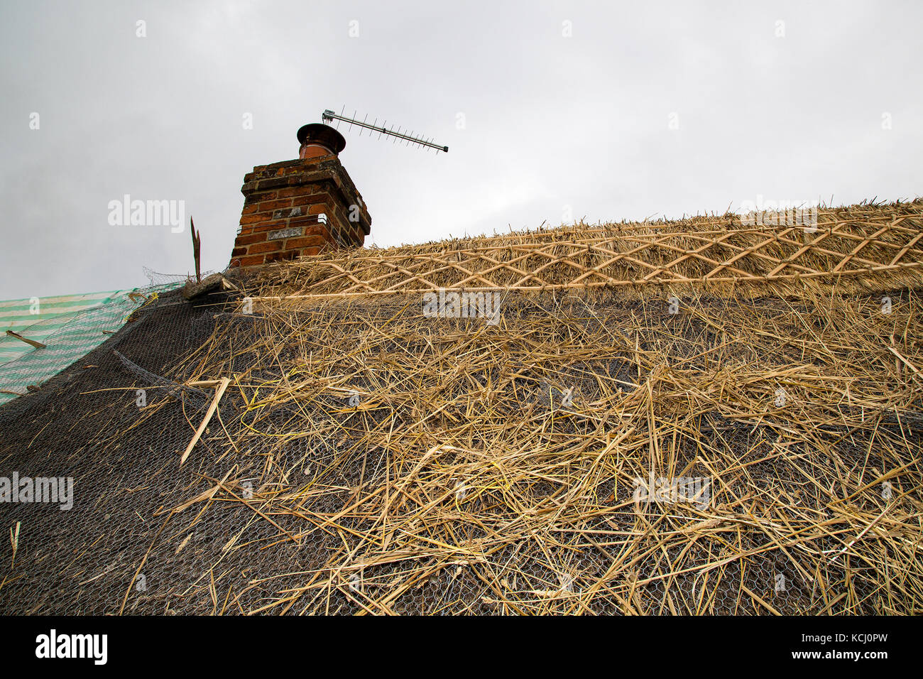 Straw Thatch Thatching Tools High Resolution Stock Photography and ...