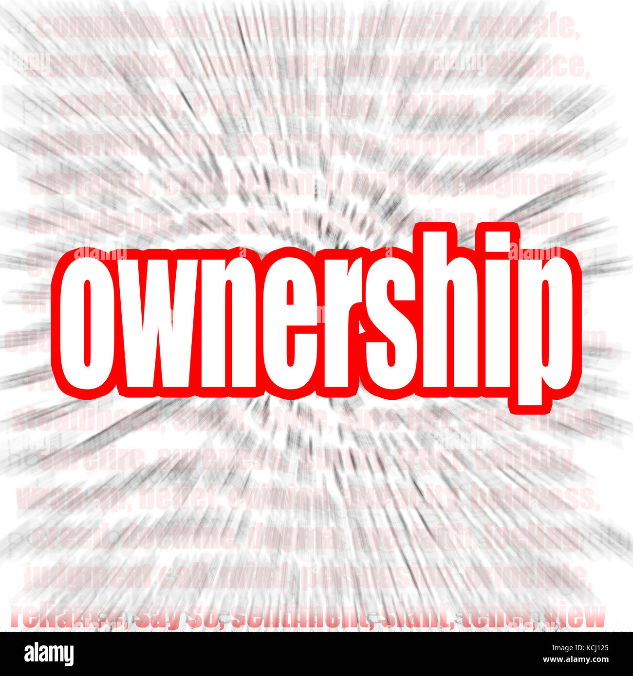 Ownership word cloud image with hi-res rendered artwork that could be ...
