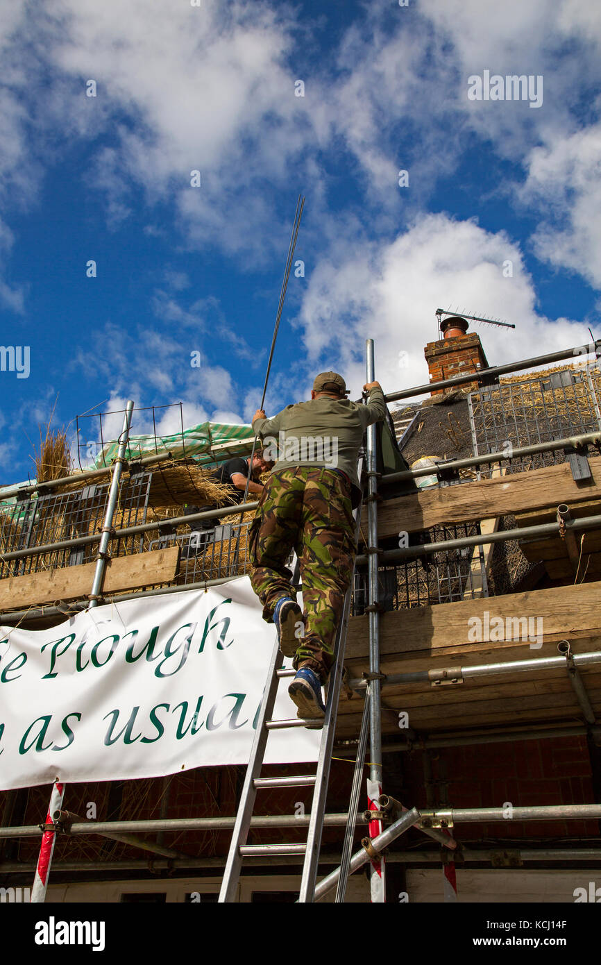 Straw Thatch Thatching Tools High Resolution Stock Photography and ...
