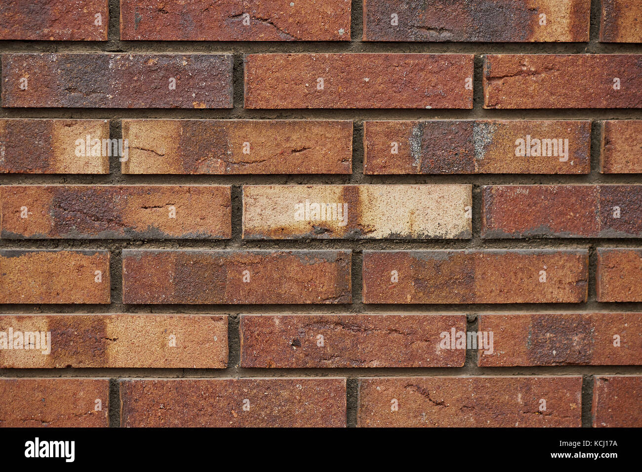 Brick wall texture of brick in different shades.close Stock Photo - Alamy
