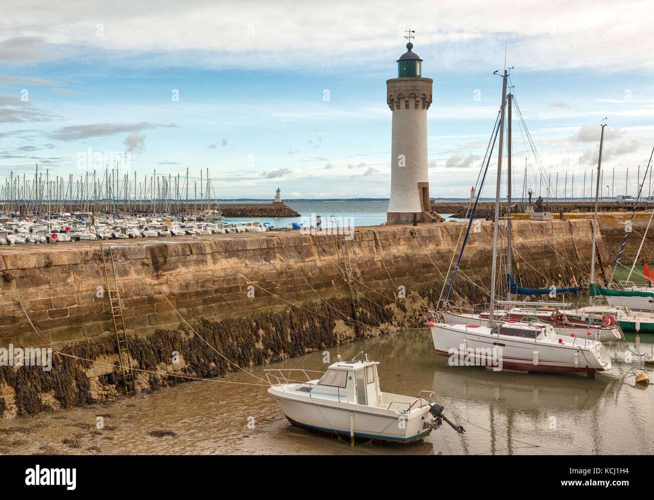 Port haliguen quiberon brittany france hi-res stock photography and ...