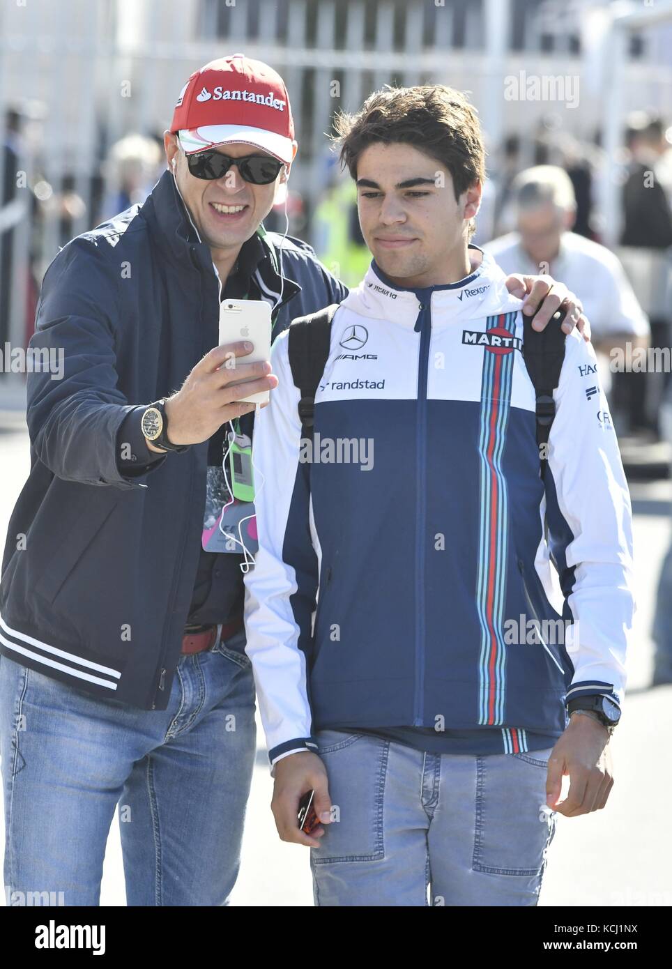 Formula 1 Italy Grand Prix - Race Day - Arrivals Featuring: Lance ...