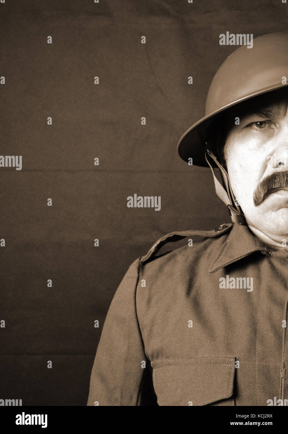 First World War Soldier Stock Photo - Alamy