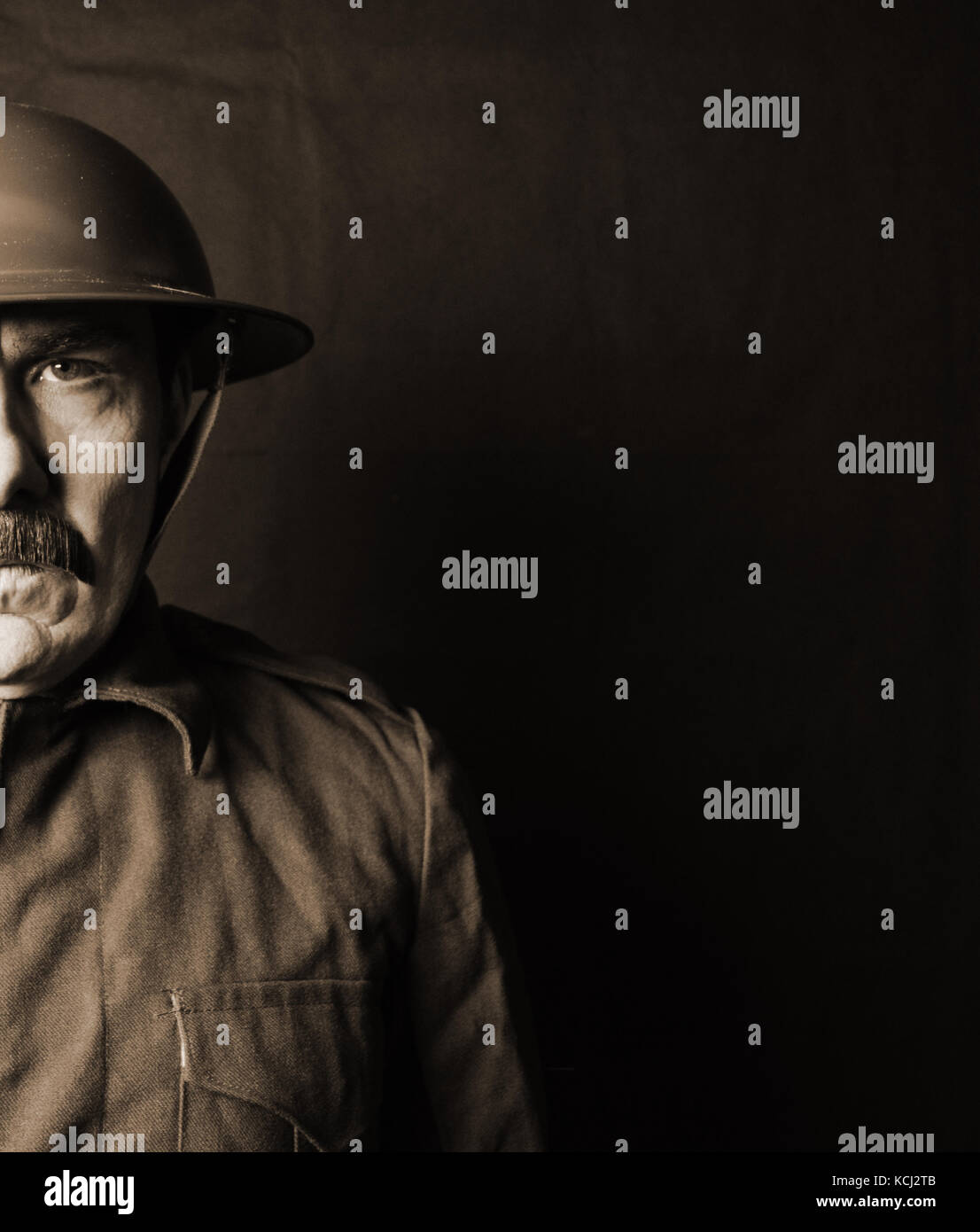 First World War Soldier Stock Photo - Alamy