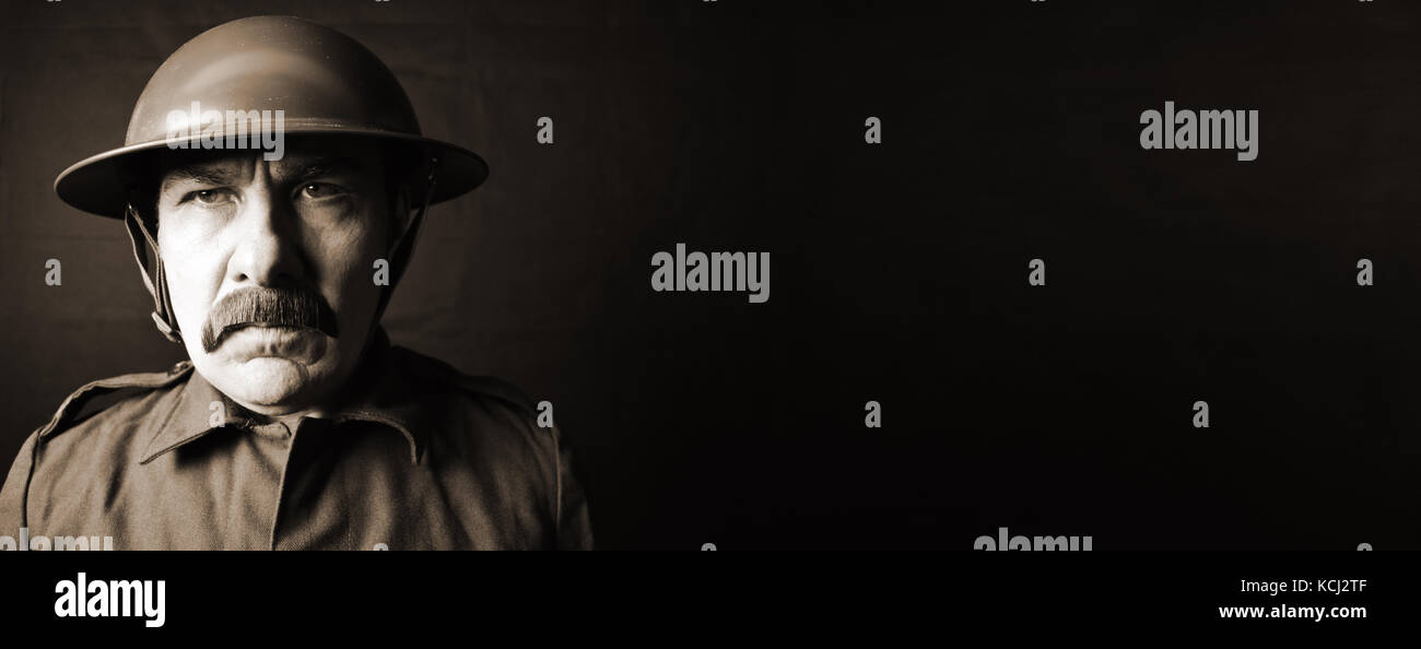 First World War Soldier Stock Photo - Alamy