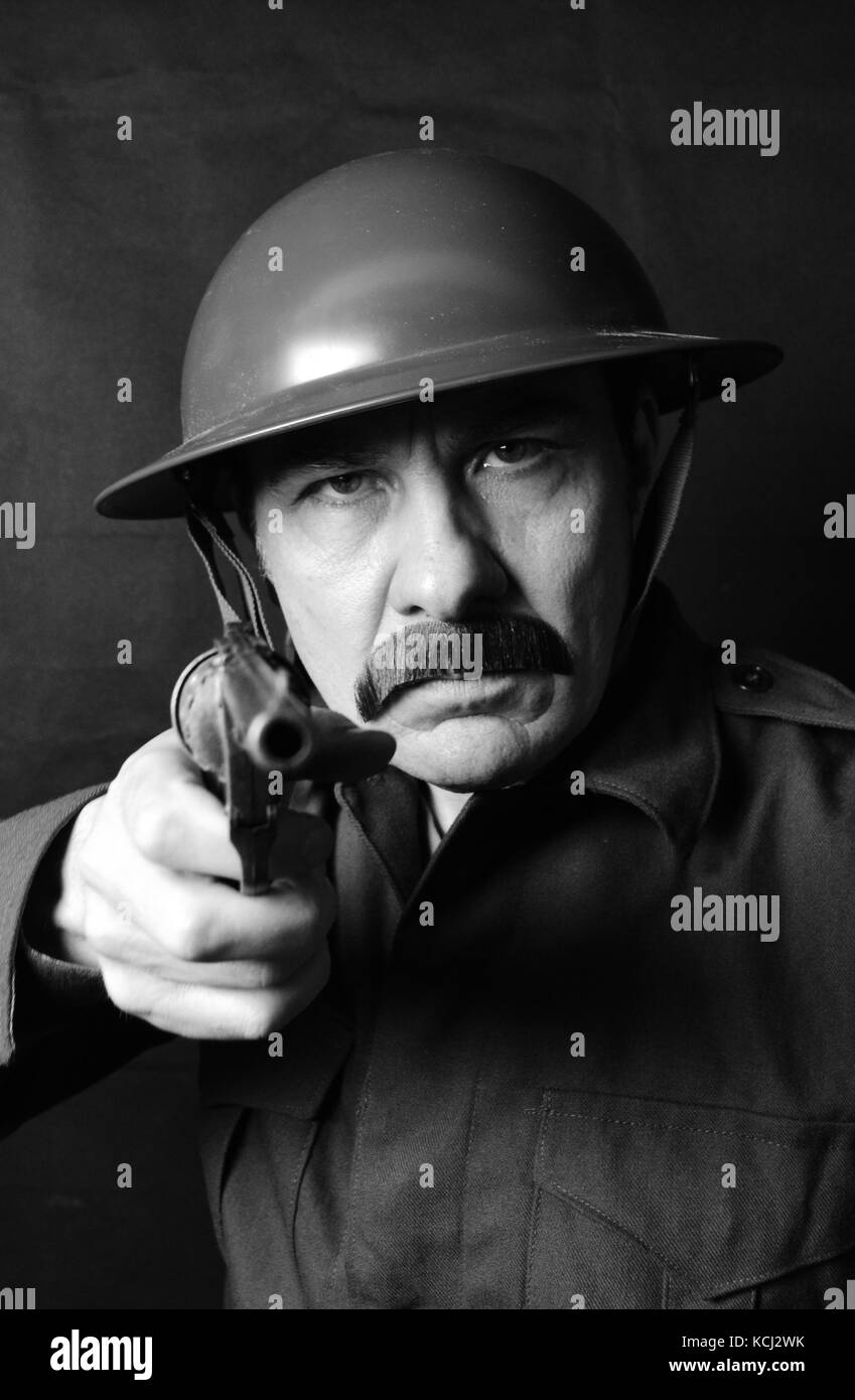 First World War Soldier Stock Photo - Alamy