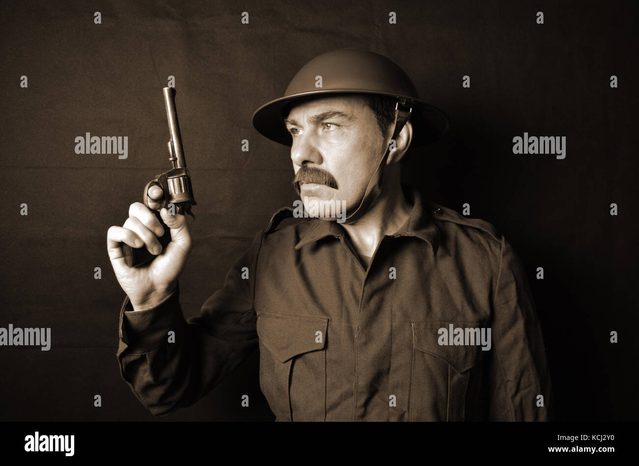 First World War Soldier Stock Photo - Alamy