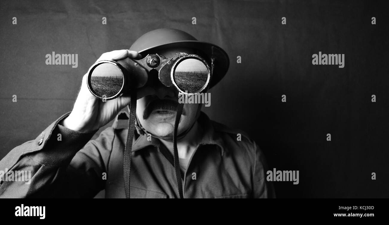 First World War Soldier Stock Photo - Alamy