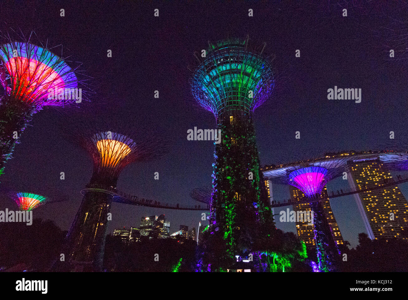 Solar powered supertree hi-res stock photography and images - Alamy