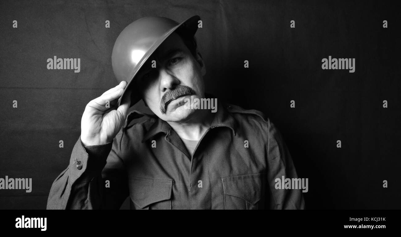 First World War Soldier Stock Photo - Alamy