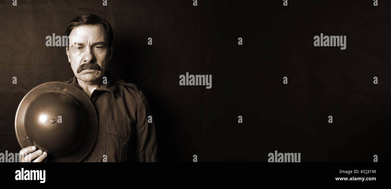 First World War Soldier Stock Photo - Alamy