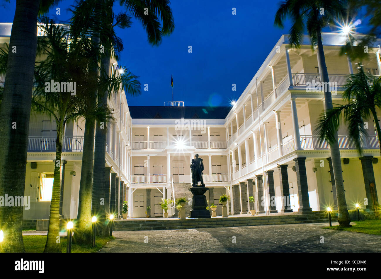 Mauritius port louis government house hi-res stock photography and ...