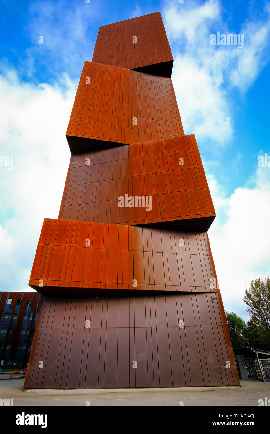 The Award winning Broadcasting Tower, part of Leeds Becket University ...