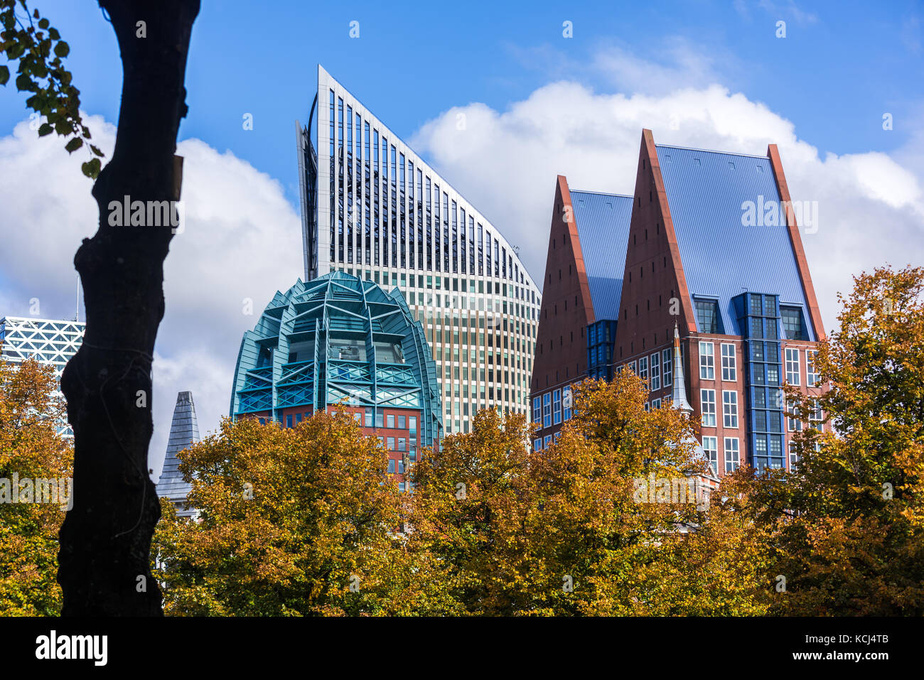 Den Haag Dutch Holland residential area Skyline modern buildings ...