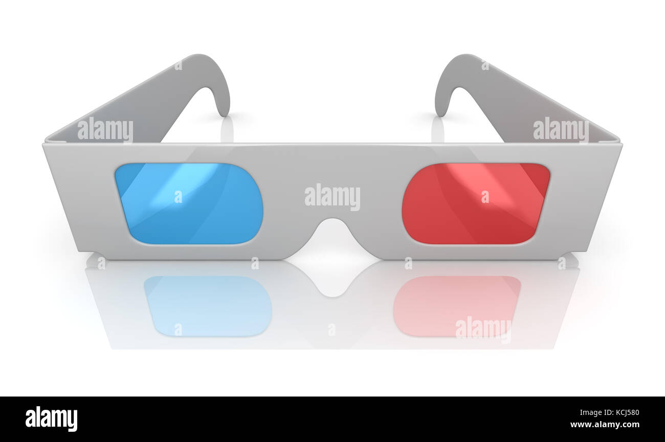 3d computer glasses Cut Out Stock Images & Pictures - Alamy