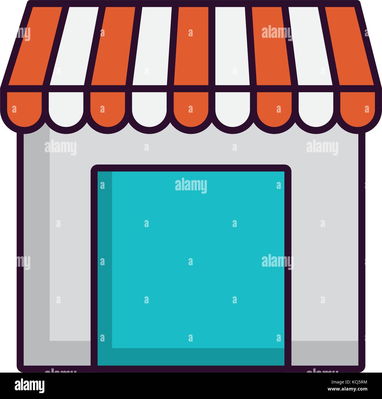 store icon over white background vector illustration Stock Vector Image ...