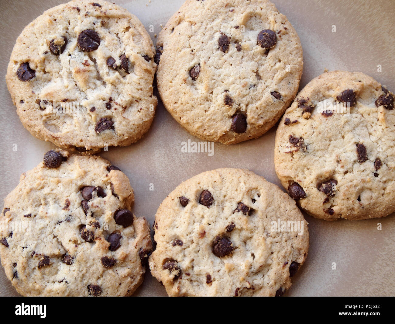 Group of cookies on a plate Stock Photo - Alamy