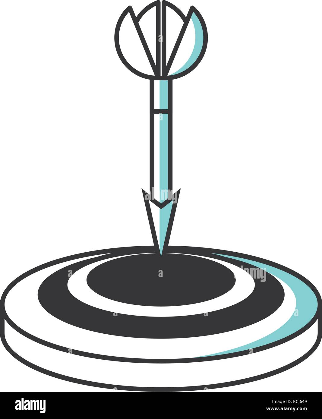 dart target vector illustration Stock Vector Image & Art - Alamy
