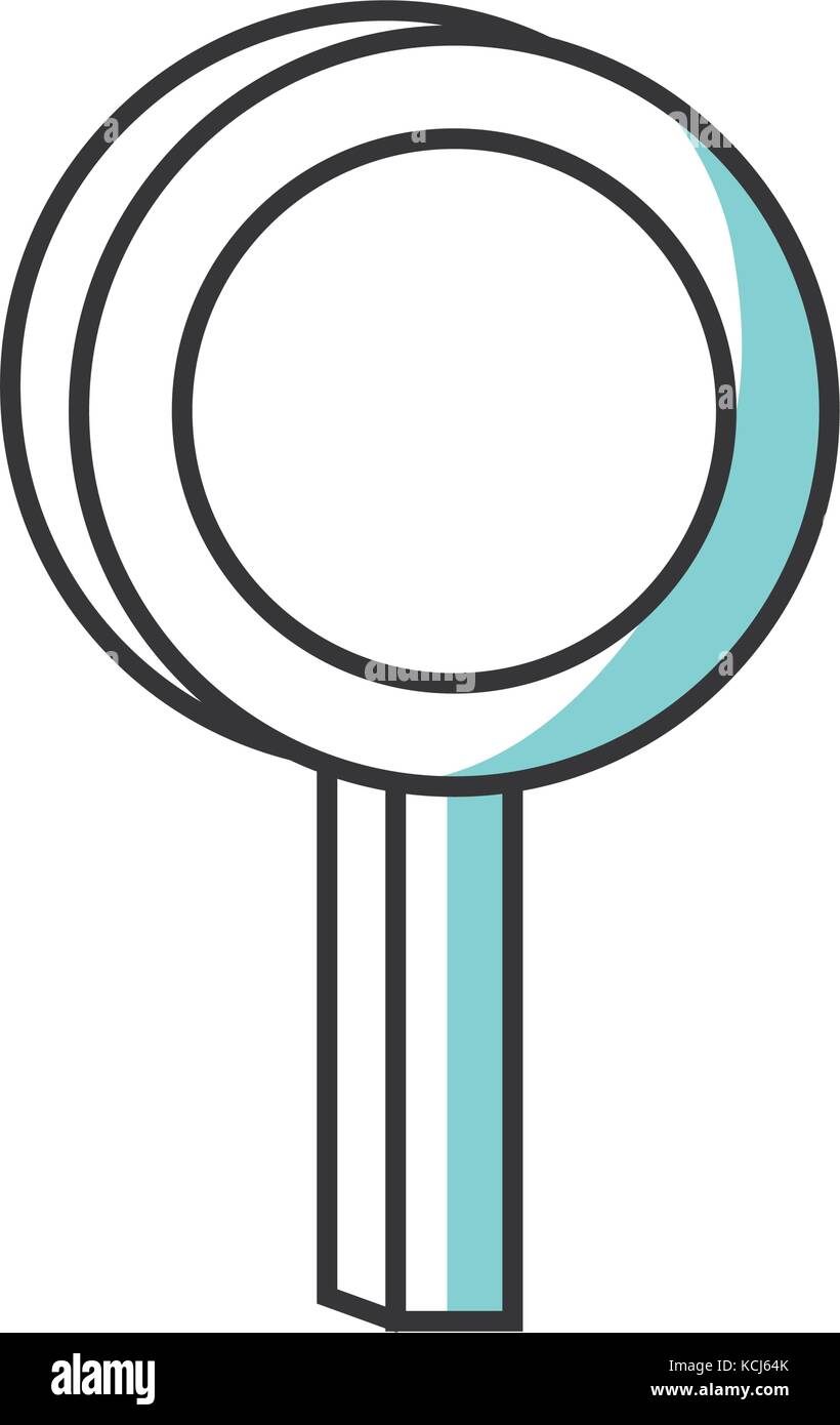 magnifying glass vector illustration Stock Vector Image & Art - Alamy