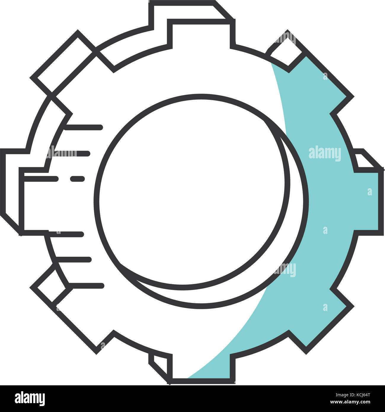 gear vector illustration Stock Vector Image & Art - Alamy