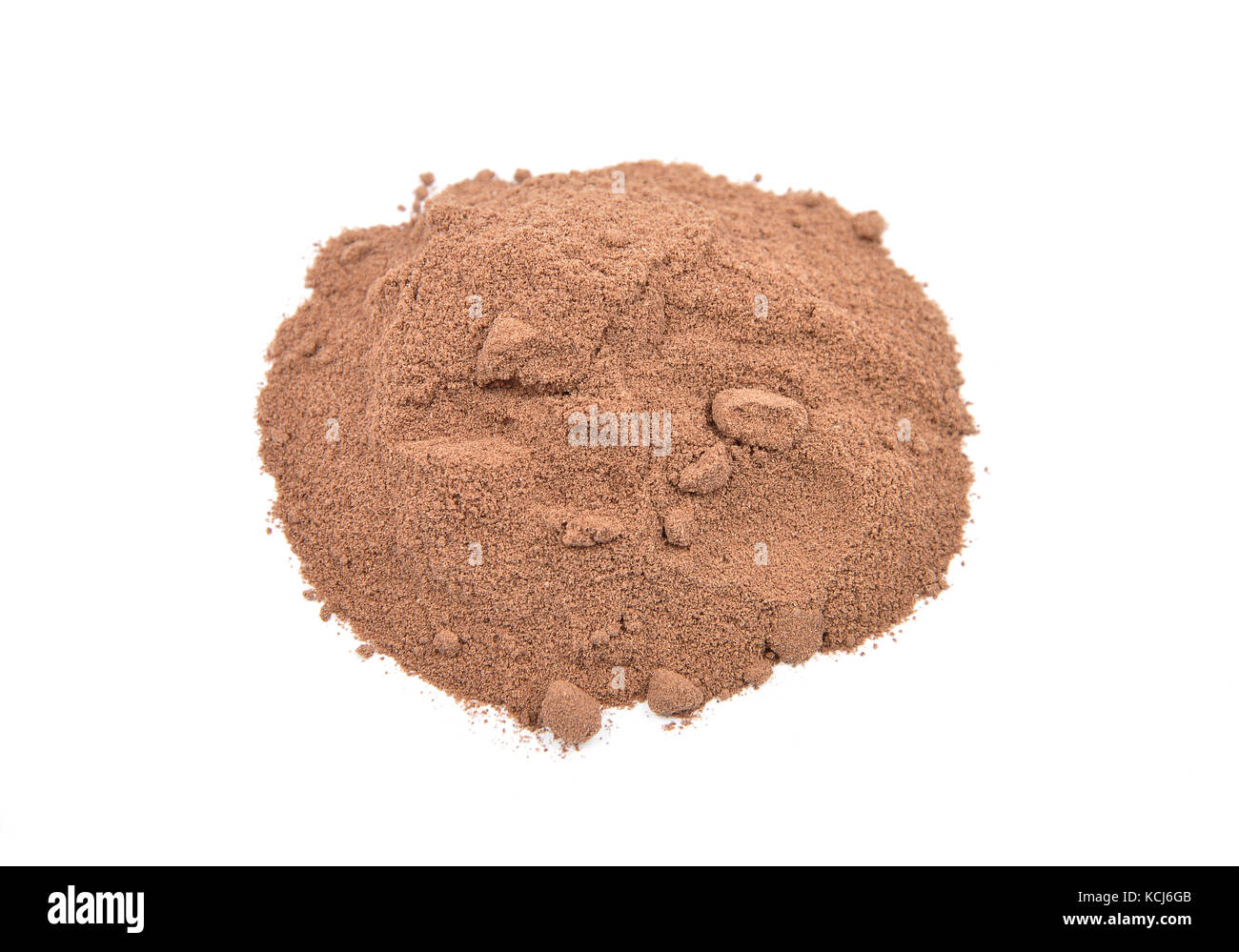 Cocoa on white Stock Photo - Alamy
