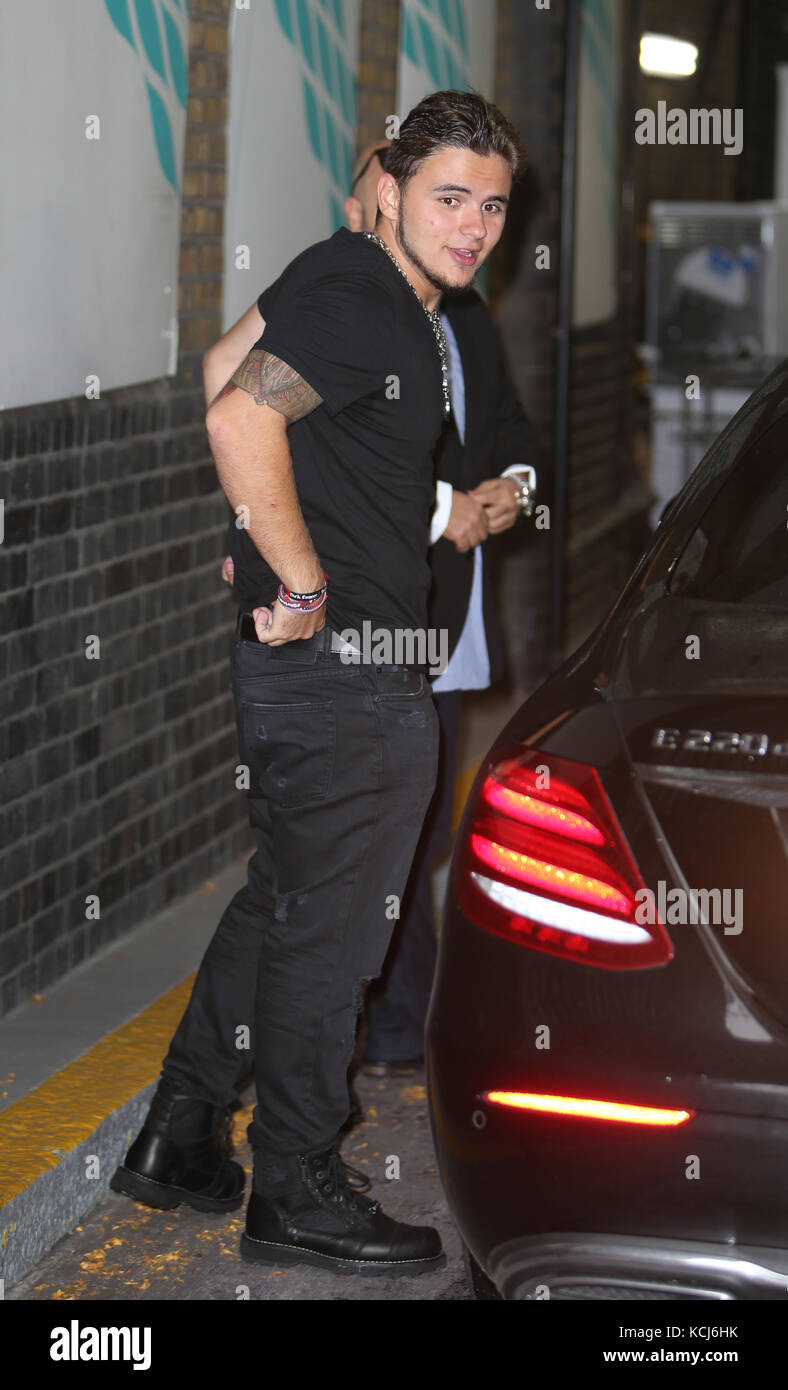 Prince Jackson outside ITV Studios Featuring: Prince Jackson Where ...