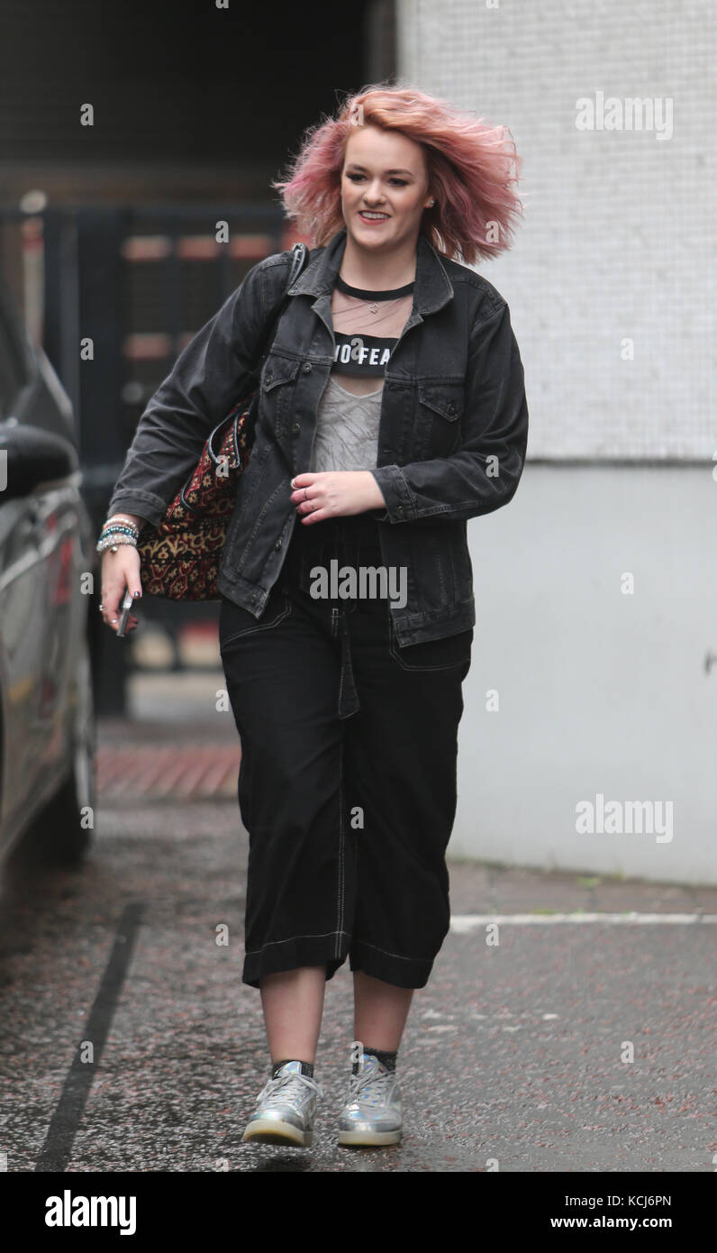 X Factor Grace Davies outside ITV Studios Featuring: Grace Davies Where ...
