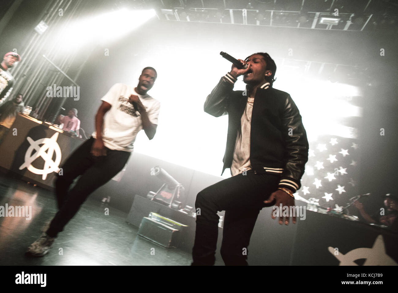 The American hip-hop collective ASAP Mob performs a live concert at ...