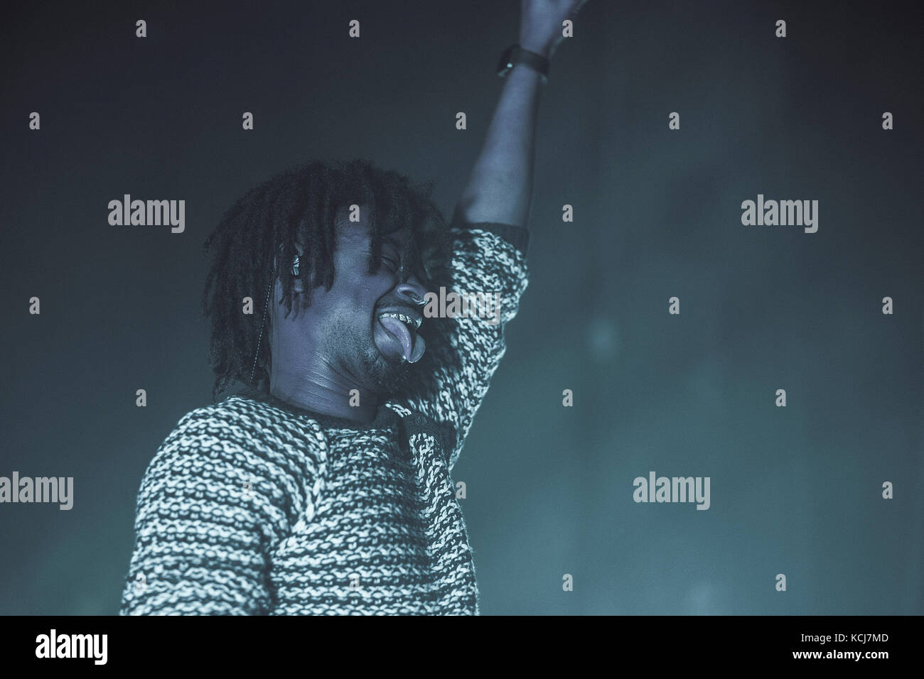 The American rapper and lyricist Danny Brown performs a live concert at ...