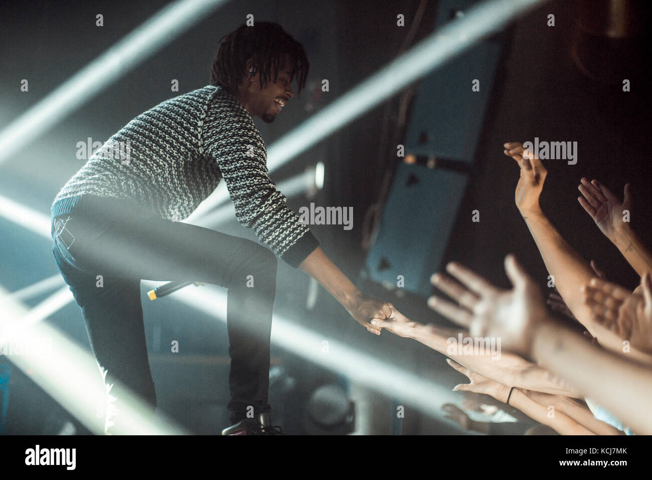 The American rapper and lyricist Danny Brown performs a live concert at ...