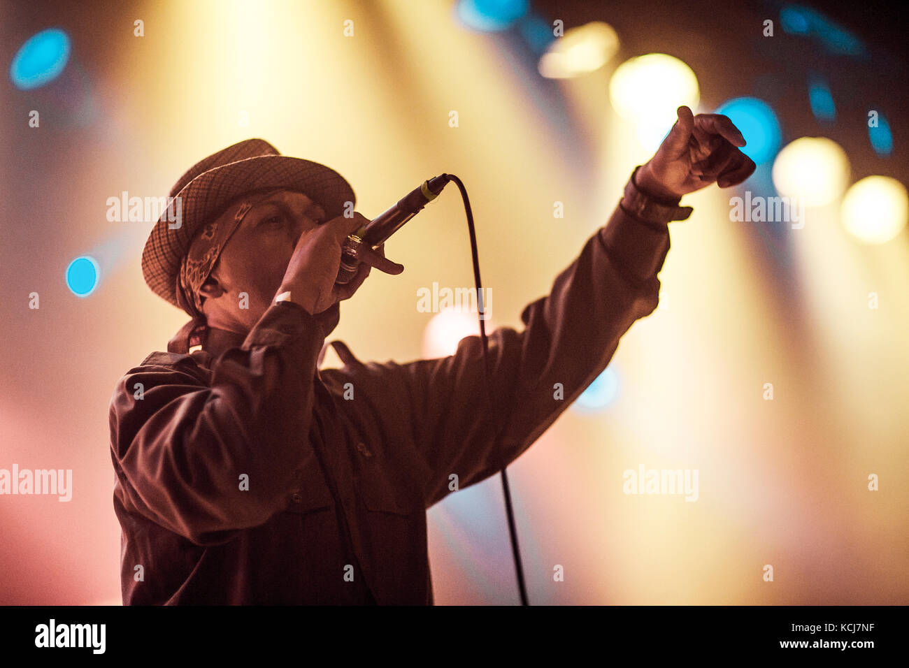 The American jazz rap group Digable Planets performs a live concert at ...