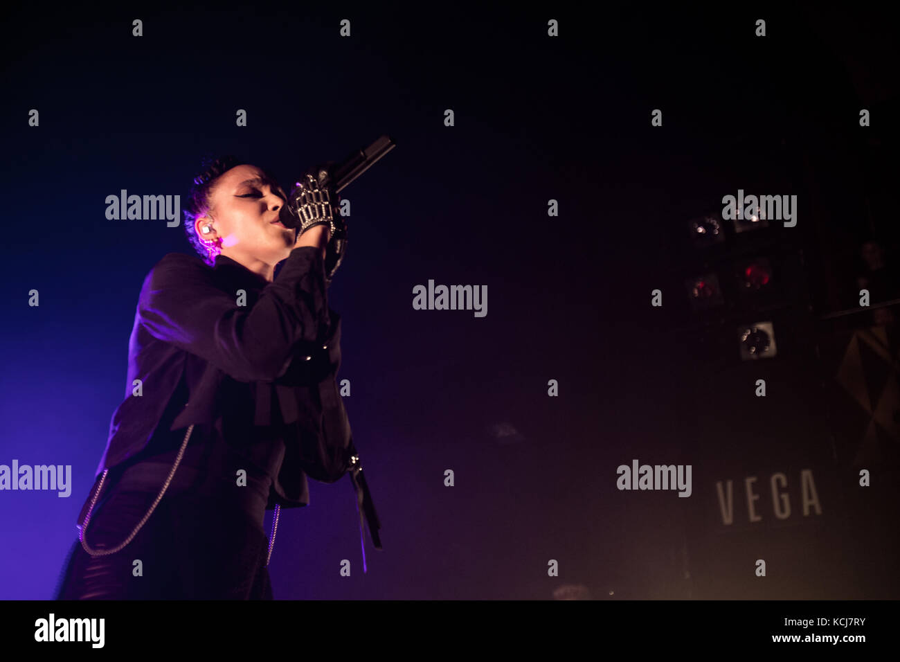 FKA twigs, the British singer, songwriter and music producer performs a ...