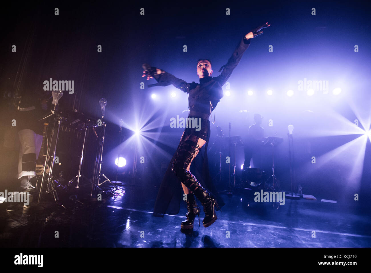 FKA twigs, the British singer, songwriter and music producer performs a ...