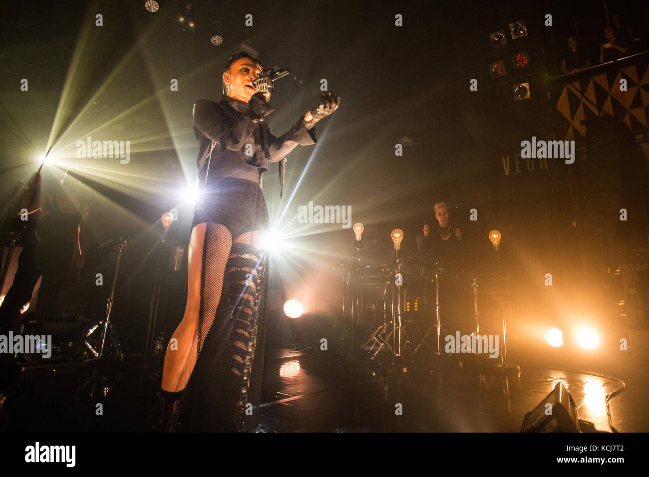 FKA twigs, the British singer, songwriter and music producer performs a ...