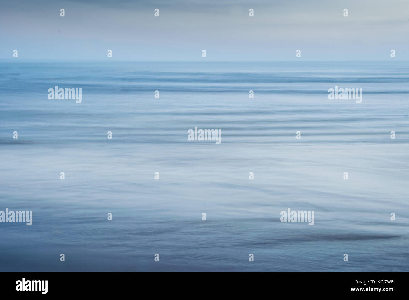 Blue sea water background with horizontal texture Stock Photo - Alamy