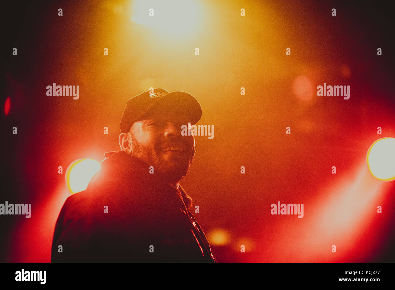 The English grime MC and lyricist Kano performs a live concert at ...